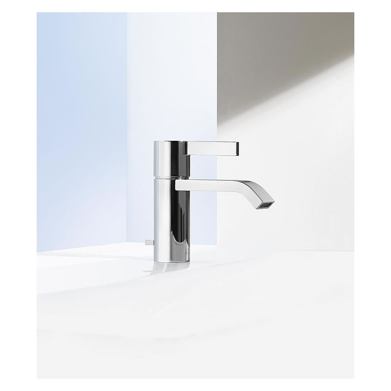 Waschtischmischer Dornbracht IMO, Ausladung 130 mm, mit Zugstange ...