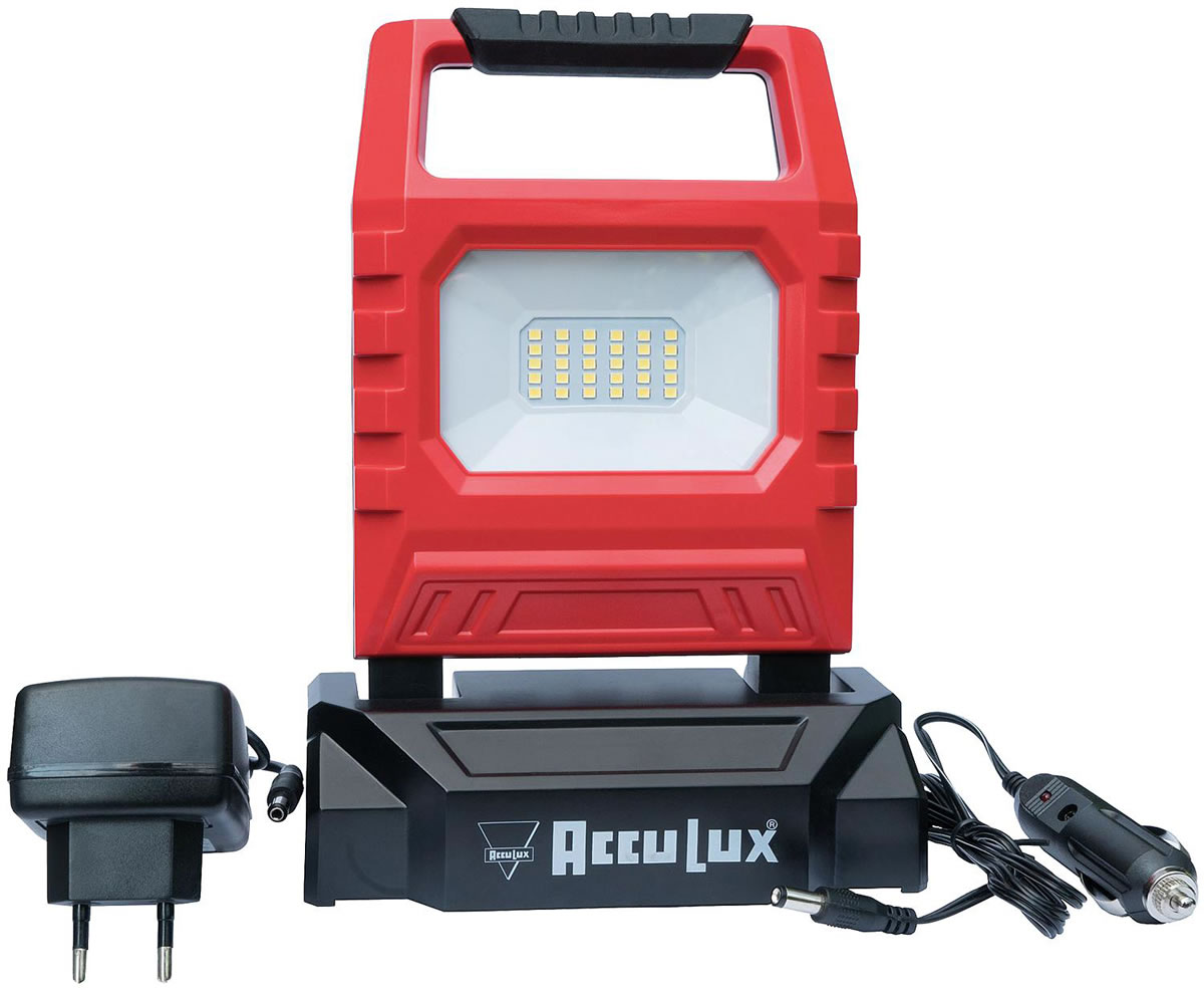 ACCULUX 1500 LED rot - 1500 lm