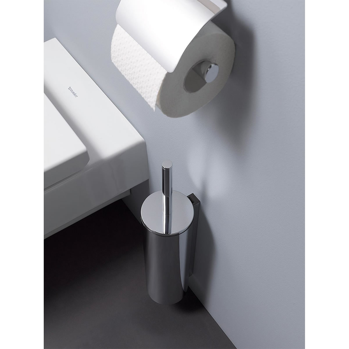 Bürstengarnitur emco system 2, wandhängend, chrom - 351500100