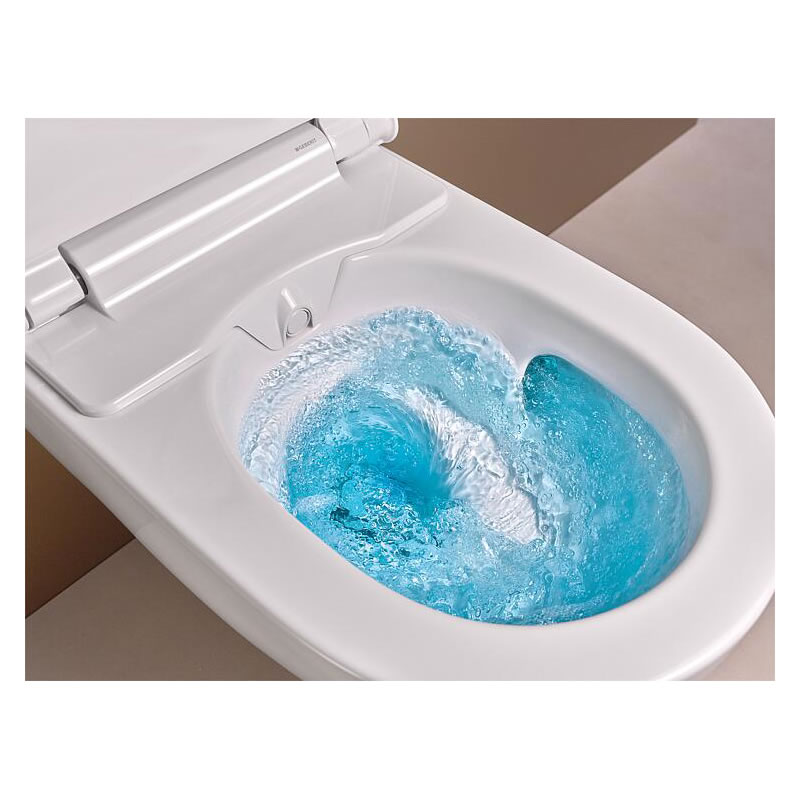 Dusch-WC Geberit AquaClean Alba mit KeraTect, weiß - 146350011