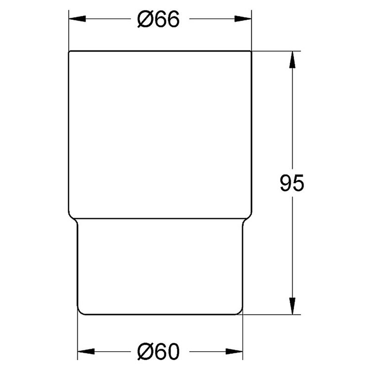 Becher (Glas) Grohe für Halter Essentials - 40372001