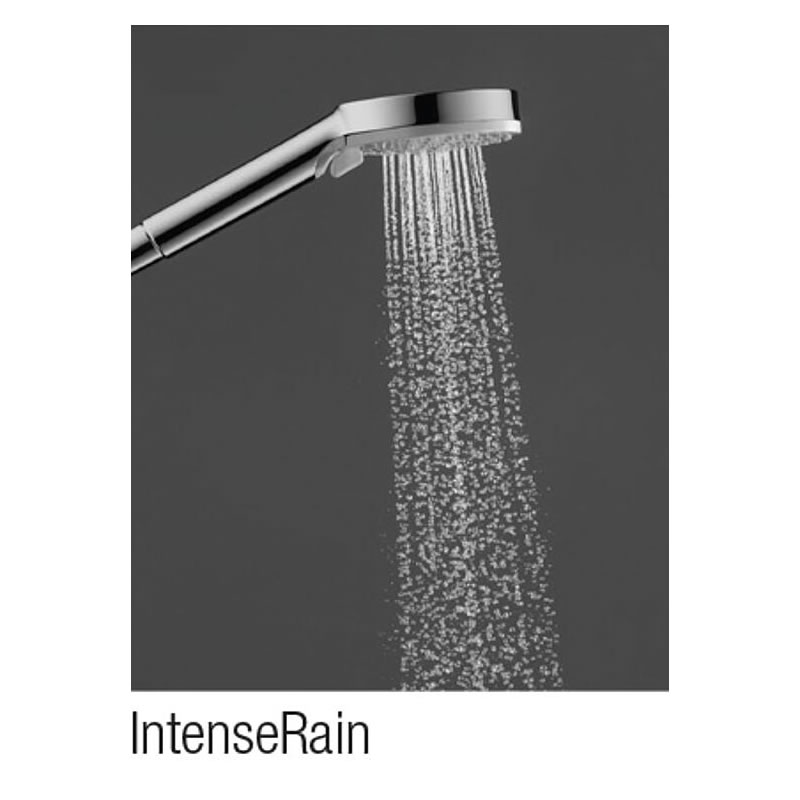 Handbrause Hansgrohe Vario Vernis Blend 2 Strahlarten Ø 100 mm, chrom ...