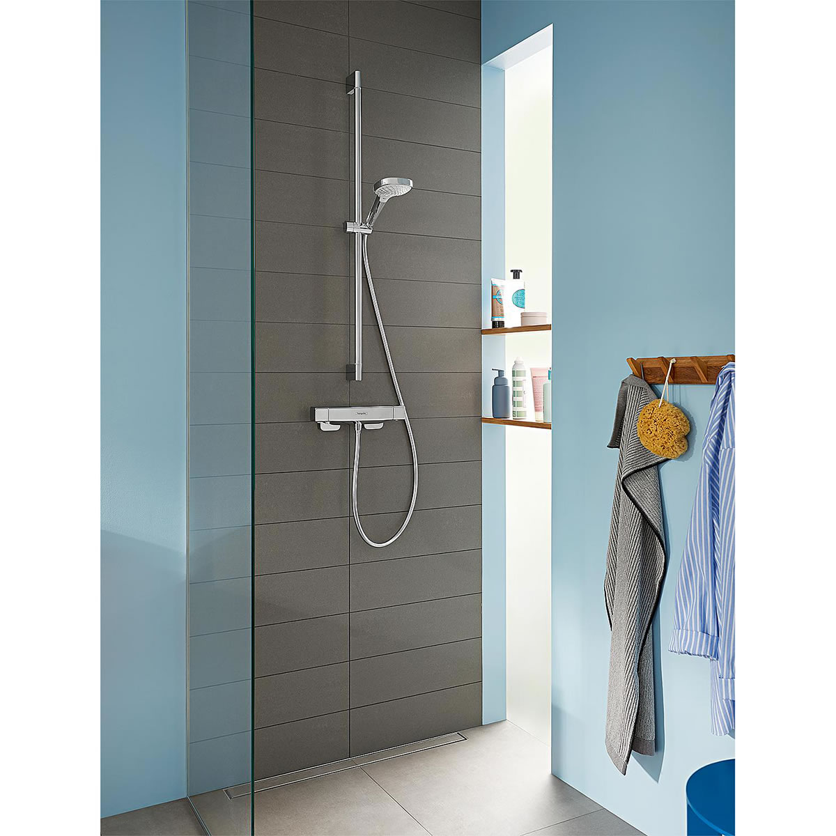 Handbrause Hansgrohe Croma Select E Vario, 3 Strahlarten, Ø 110 mm ...