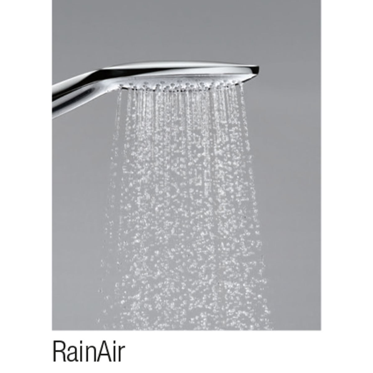 Handbrause Hansgrohe Raindance Select 150 Air, 3 Strahlarten, Ø 150 mm ...