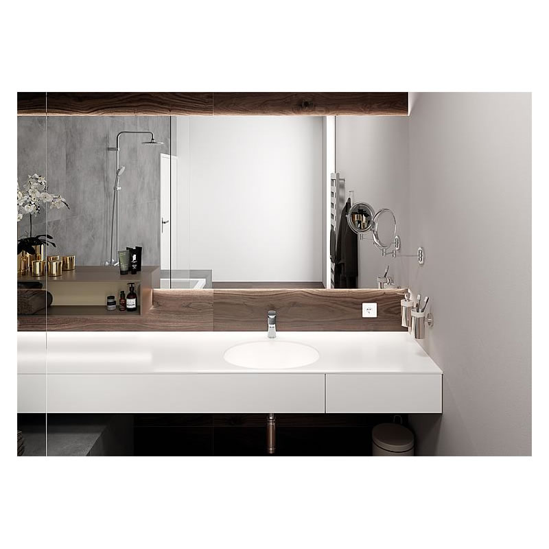 Waschtischmischer Hansgrohe 100 Vernis Blend, Ausladung 108 mm, chrom ...