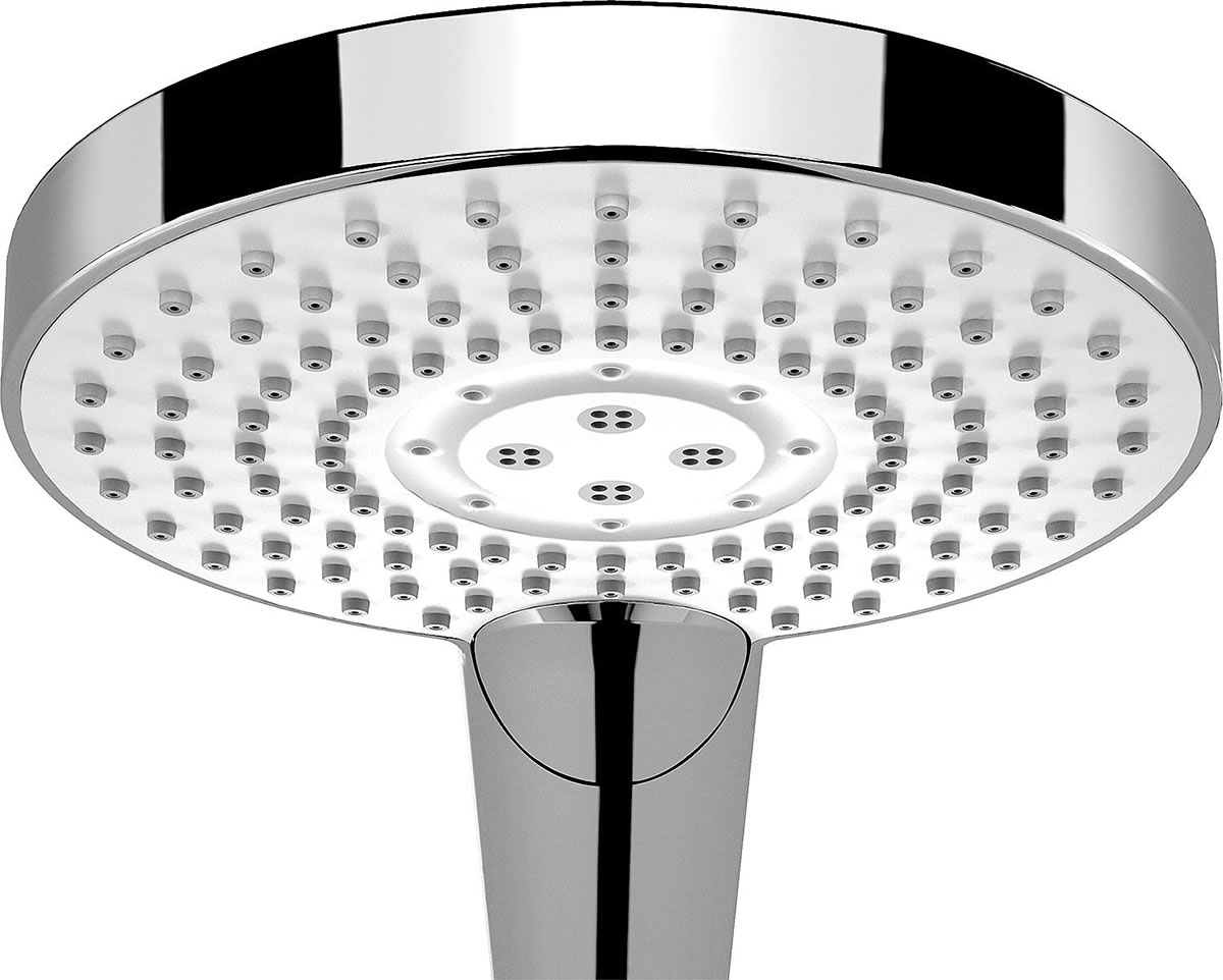 Handbrause Ideal Standard Idealrain Evo Jet, 3 Strahlarten, Ø 125 mm, chrom - B1759AA