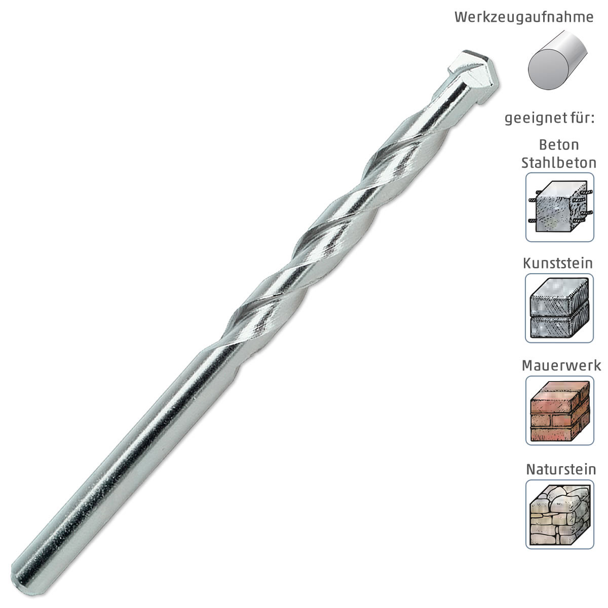 KEIL Schlagbohrer KEILER 6 x 100 x 60mm - 150.000.060