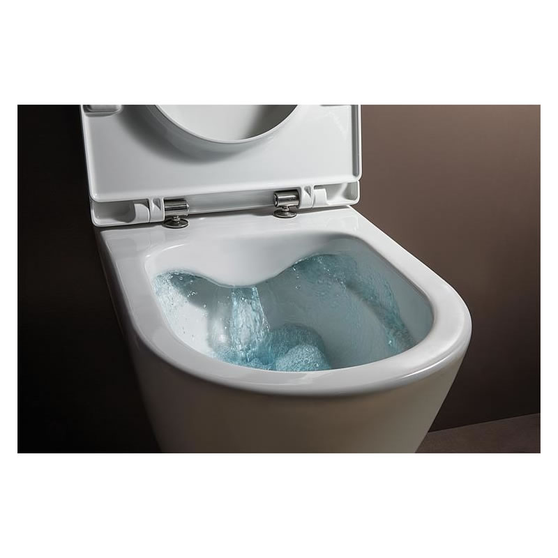 Wand-Tiefspül-WC Laufen PRO 360 x 340 x 530 mm, spülrandlos, weiß ...