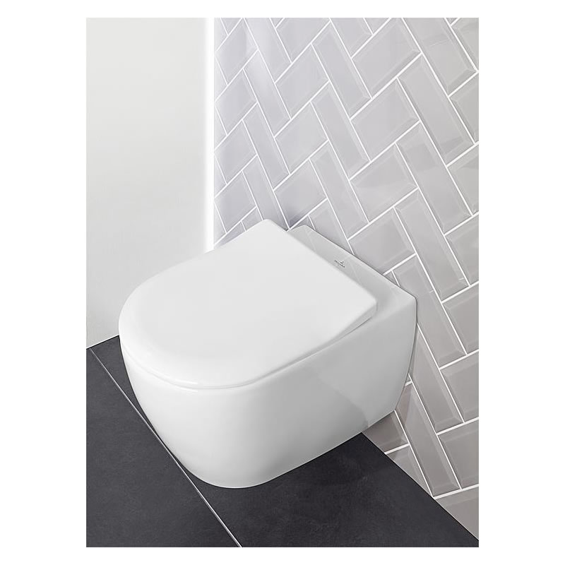 Combi-Pack Villeroy & Boch Subway 2.0 Wand-Tiefspül-WC, spülrandlos ...