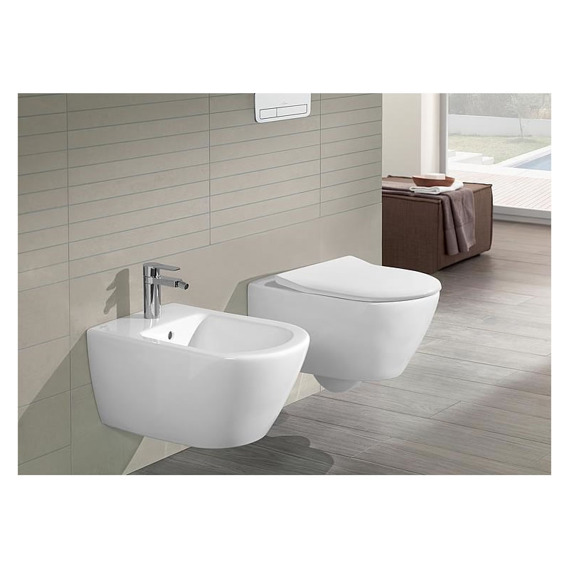 Combi-Pack Villeroy & Boch Subway 2.0 Wand-Tiefspül-WC, spülrandlos ...