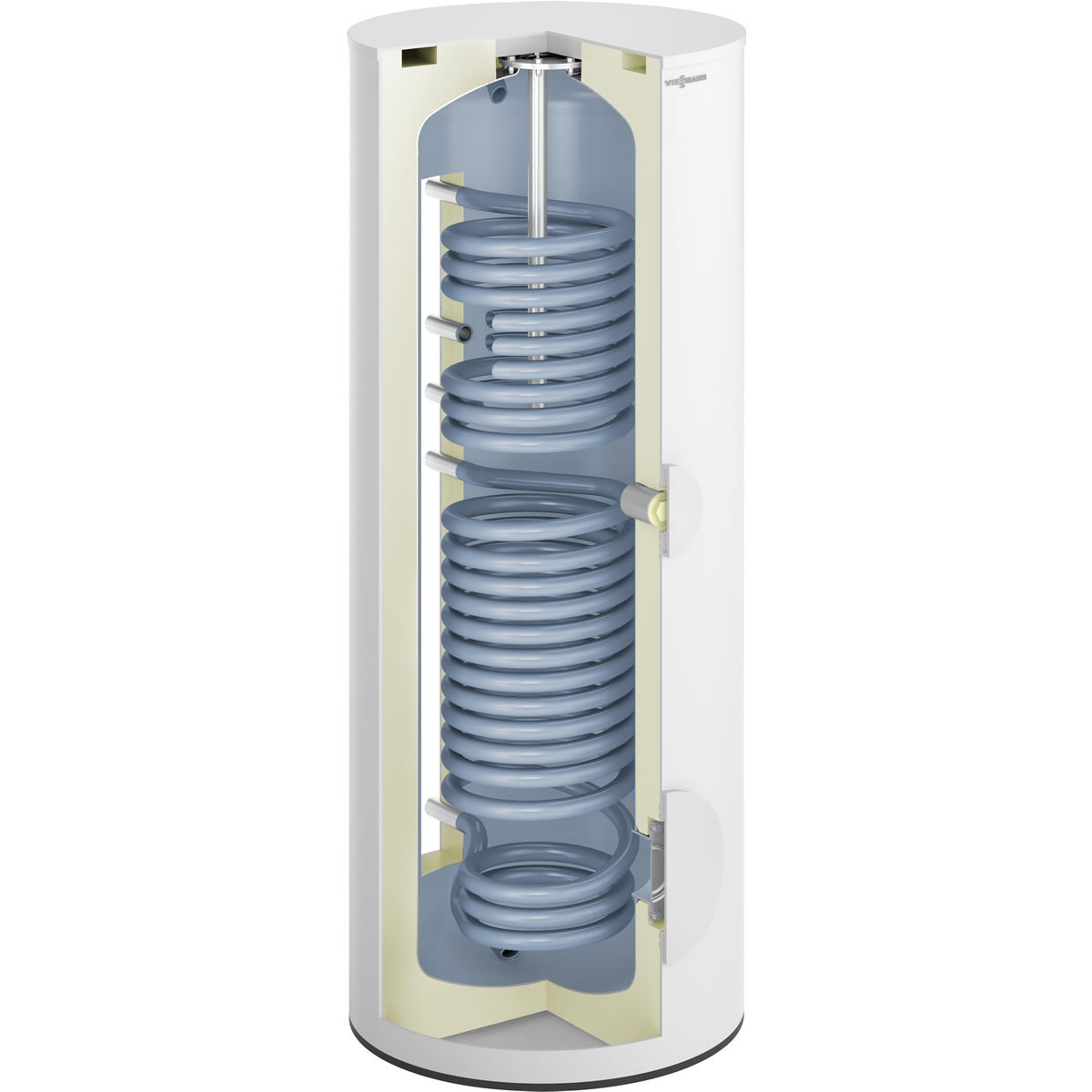 Viessmann Solar-Warmwasserspeicher Vitocell 100-B CVBC 300l S2 mit zwei Heizwendeln - Farbe ...