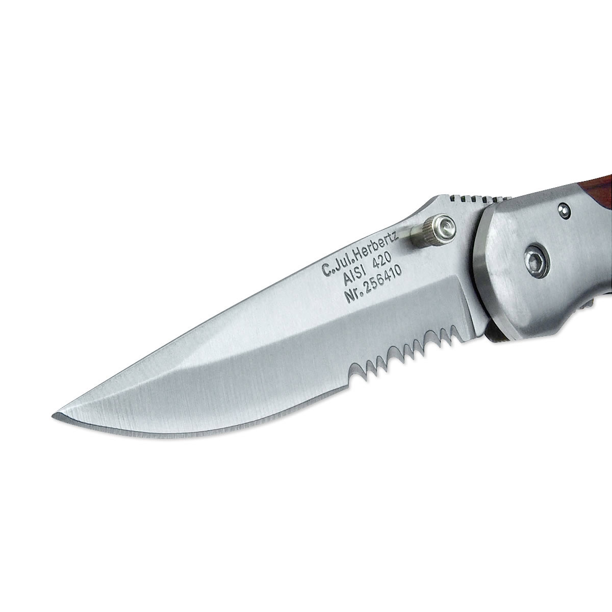 HERBERTZ Einhandmesser - Klinge rostfrei 7,6 cm - AISI 420