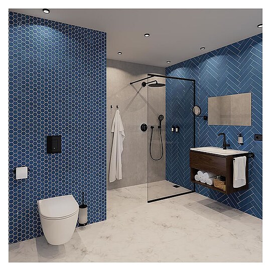 Unterputz-Thermostat Grohe Grohtherm SmartControl mit 3 Absperrventilen ...