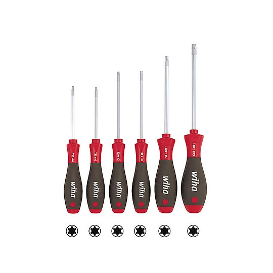 Wiha SoftFinish® Torx Schraubendrehersatz 6-teilig - 362 K6 SO