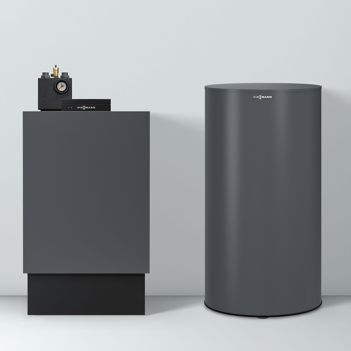 Viessmann Öl-Brennwert-Paket Vitoladens 300-C 19,3 kW modulierend mit ...