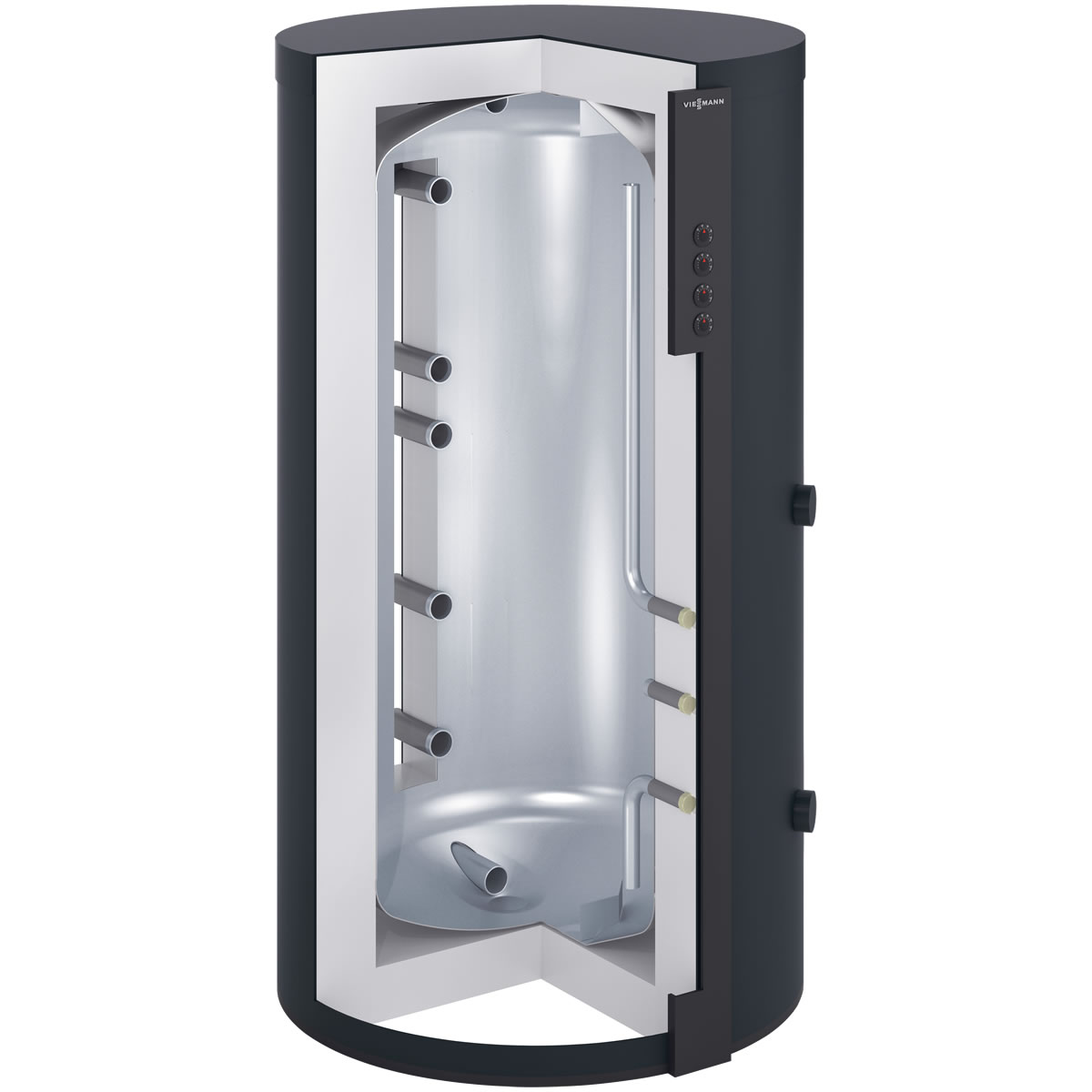 Viessmann Pufferspeicher Vitocell 100-E SVPC 910 L - Farbe vitographite - Z027087