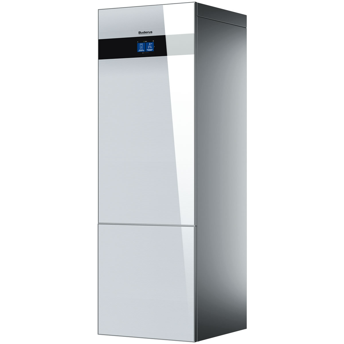 Buderus Luft-Wasser-Wärmepumpe Logaplus WLW186i-7 AR T180 mit integriertem Warmwasserspeicher ...