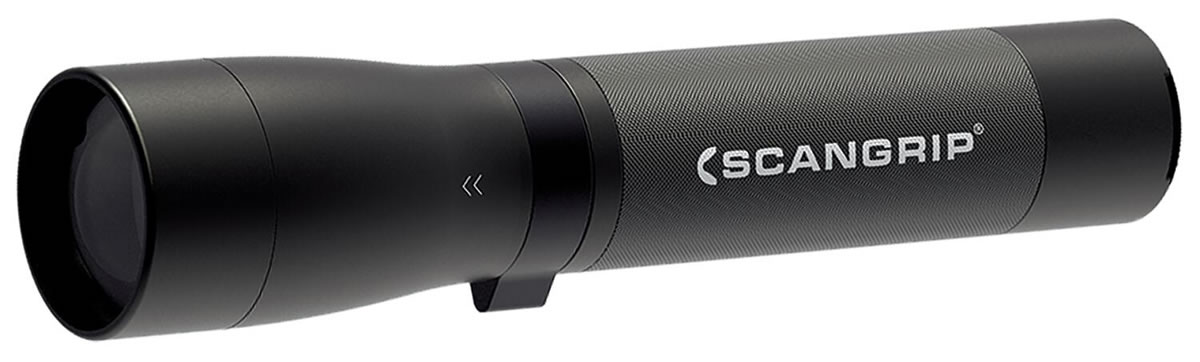 scangrip FLASH 600 R, Akku-Taschenlampe, Taschenleuchte, 3,7 V mit 2,6 Ah Akku - 600 lm