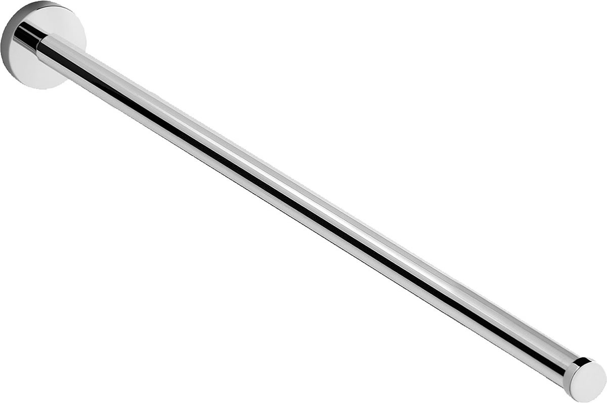 Handtuchhalter Eight, einarmig, 430 mm, Messing verchromt - 93 920 07
