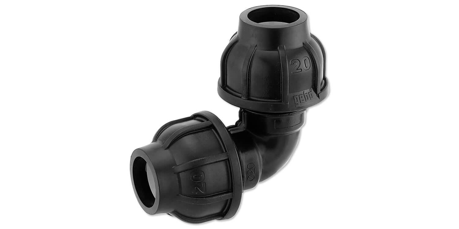 GEBO-Plast-Klemmverbinder Winkel 90° - 20mm x 20mm