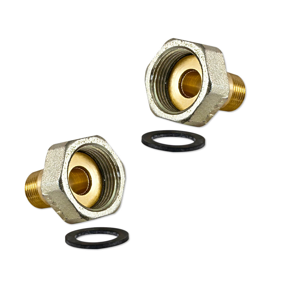 Gewindefitting-Verschraubungssatz 1'' (Überw. IG) x 1/2'' AG