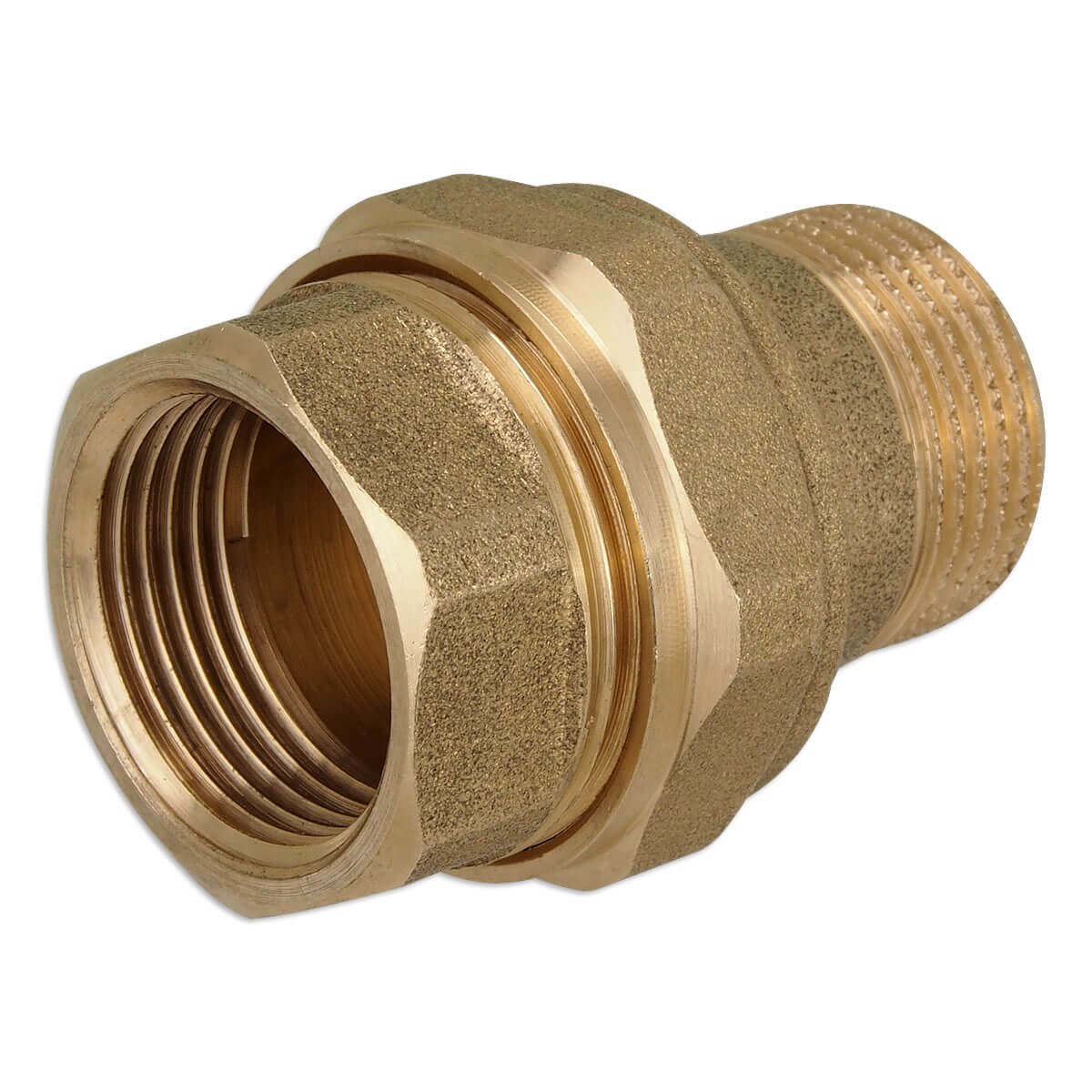 Gewindefitting-Verschraubung 3/4'' IG x 3/4'' AG