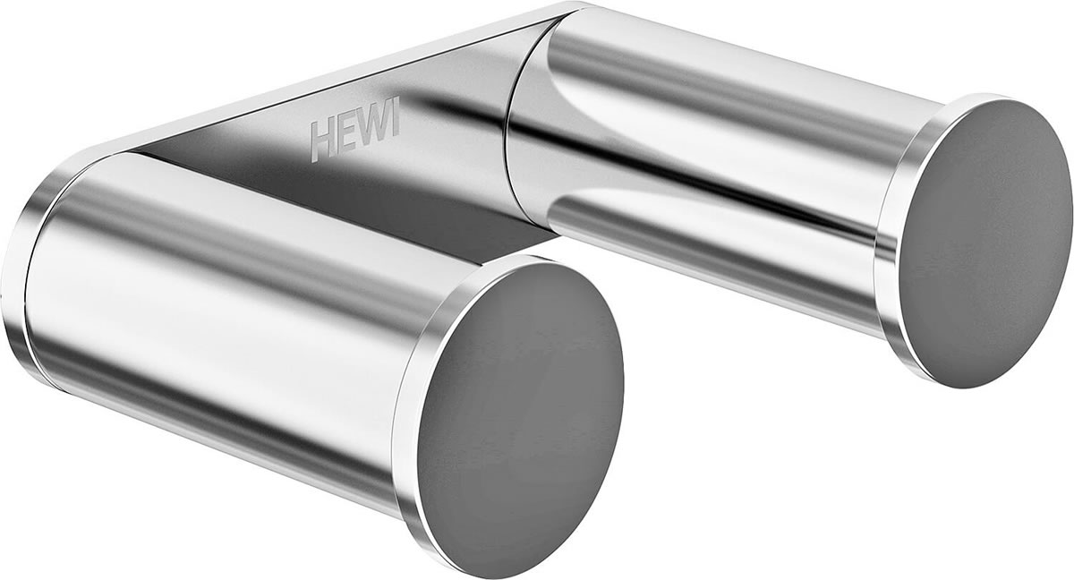 Doppelhaken Hewi System 162, chrom - 162.90.03040