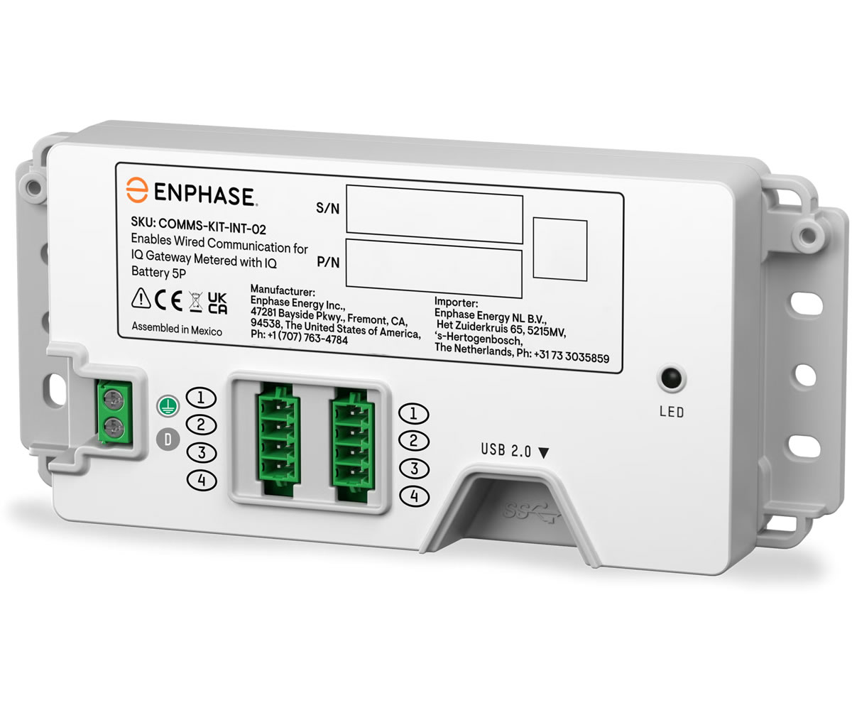 Enphase COMMS-KIT-INT-02 - zur Anbindung IQ Battery 5P an Gateway