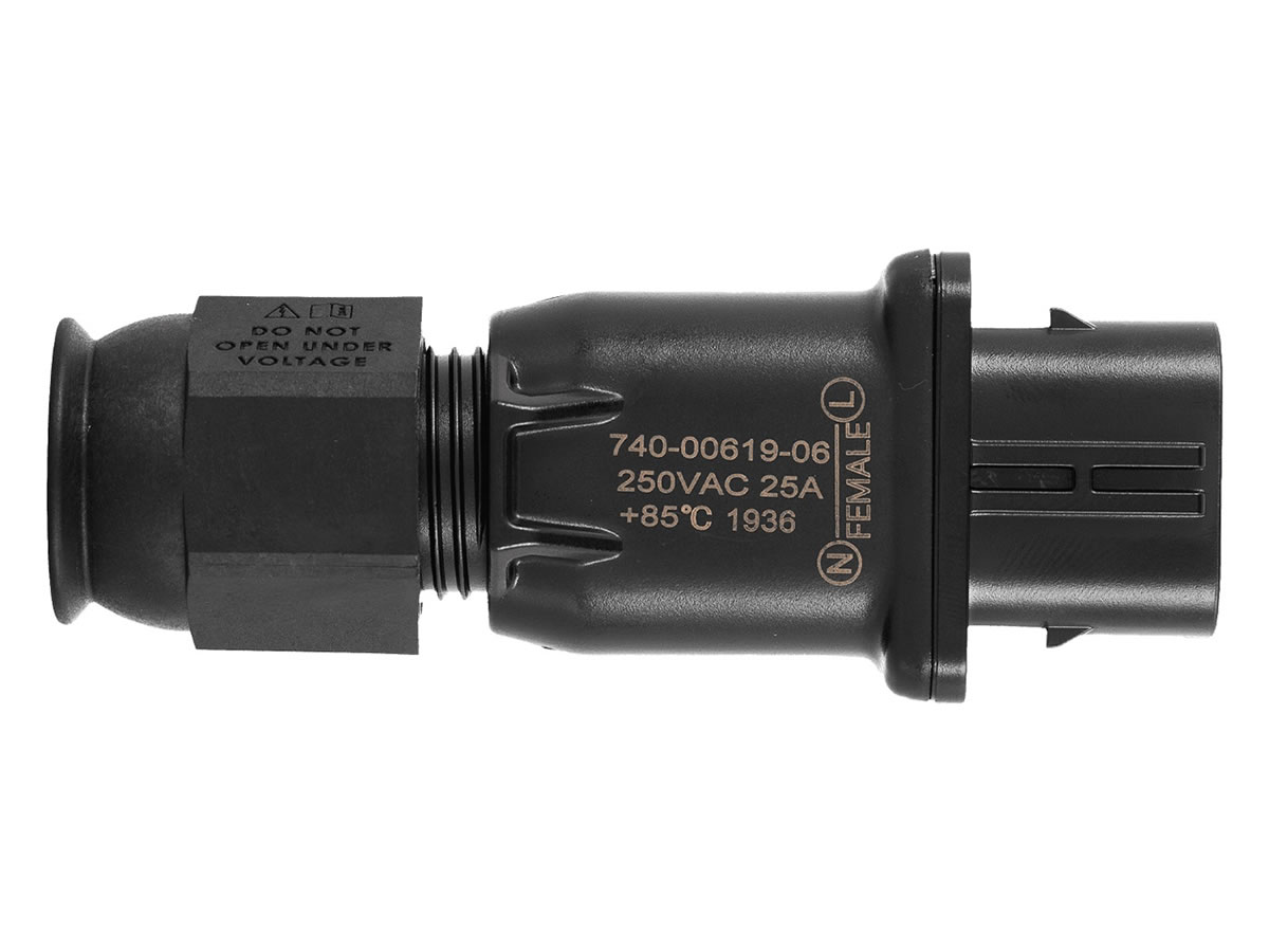 Enphase Q Field Wireable Female Field Connector R- Buchse - einphasige ...