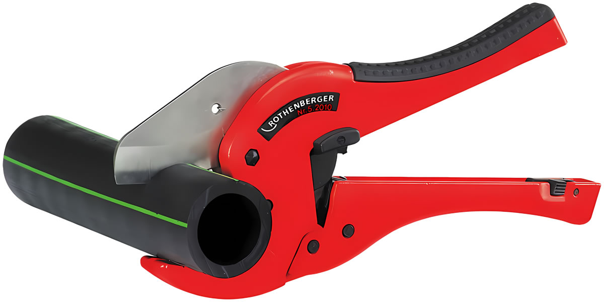 ROTHENBERGER Rohrschere ROCUT TC 50 Professional für Kunststoffrohre ...