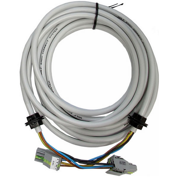 WOLF Elektrische Verbindungsleitung 6m Netzleitung und Steuerleitung ...