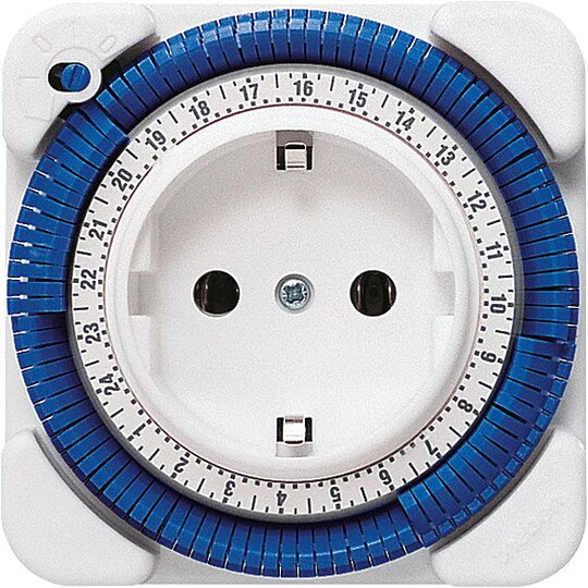 Stecker-Schaltuhr Theben Timer 26, analog, weiß