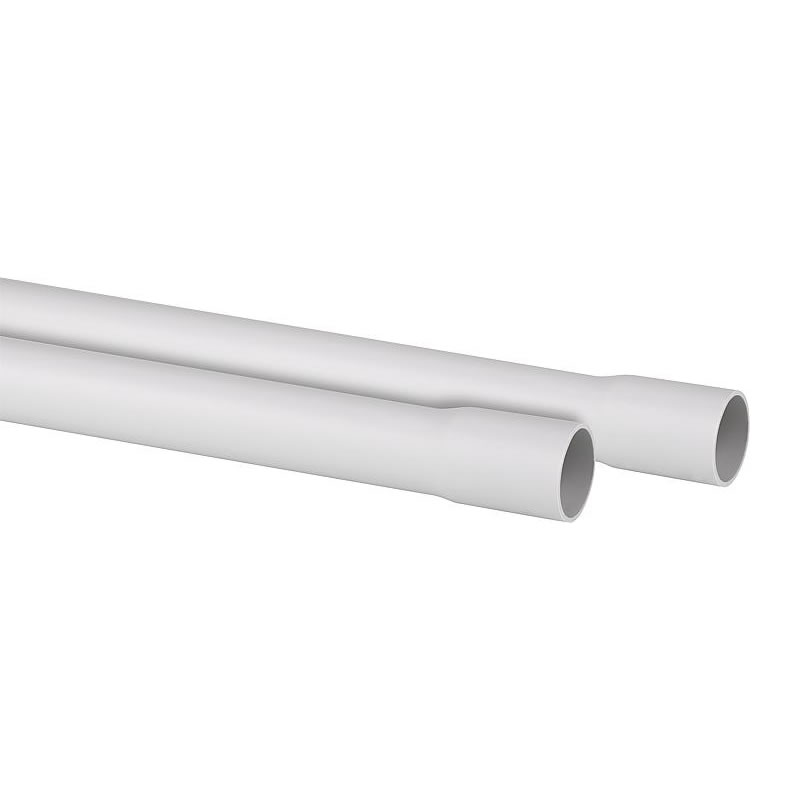 Kunststoffrohr PVC-K für die Elektroinstallation - grau - DN25 (22,1 mm ...