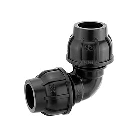 Winkel Klemmverbinder - 90° für PE-Rohr | heima24