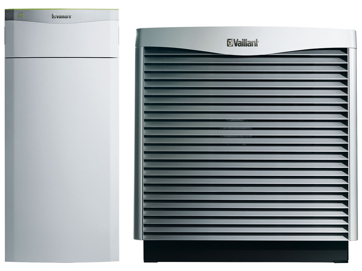 Vaillant Luft/Wasser Wärmepumpe flexoTHERM exclusive VWF 117/4 mit ...